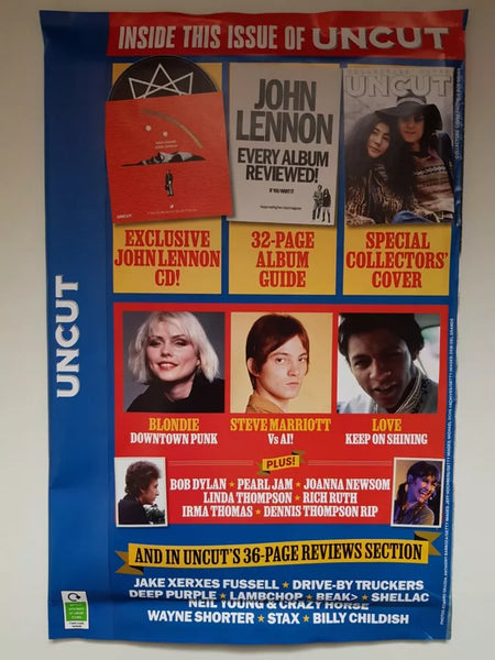 UNCUT Magazine August 2024 John Lennon The Beatles & Exclusive CD & 32 ...