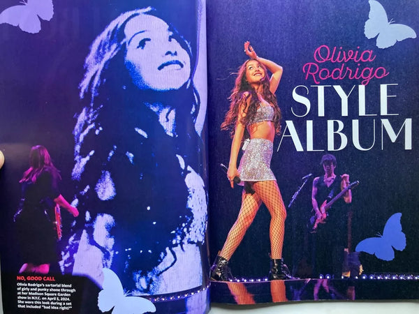 OLIVIA RODRIGO STYLE ALBUM MAGAZINE 2024 A360 MEDIA FAN GUIDE - YourCelebrityMagazines
