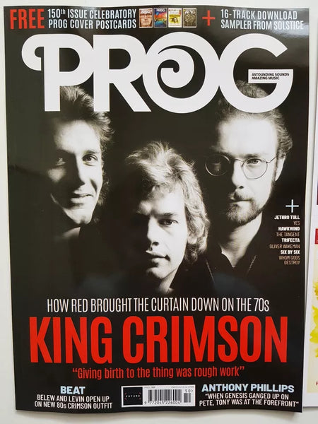 Prog magazine #148 June 2024 Prog Magazine King Crimson & 4 Postcards - YourCelebrityMagazines