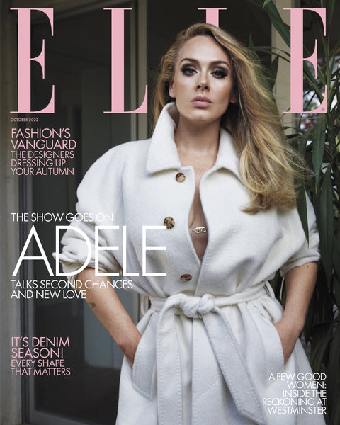 ELLE UK October 2022 Adele Exclusive - YourCelebrityMagazines