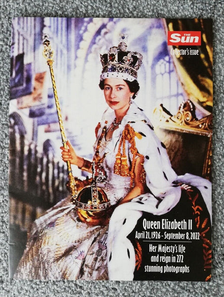 Queen Elizabeth II Death The Sun Magazine 11/09 Stunning Photographs S - YourCelebrityMagazines