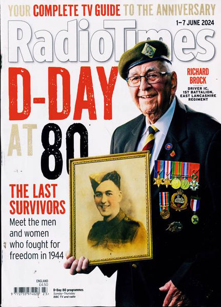 Radio Times Magazine - 1-7 June 2024 - D-Day 80th Anniversary Special ...
