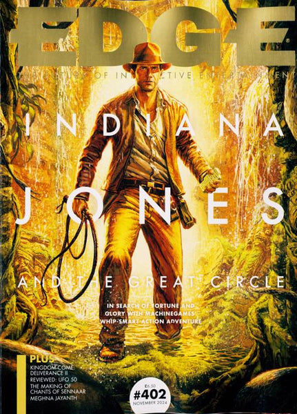 Edge magazine #402 November 2024 Indiana Jones & The Great Circle ...