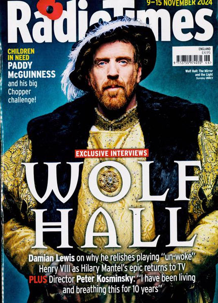 RADIO TIMES Mag 09-11-2024 DAMIAN LEWIS Wolf Hall - YourCelebrityMagazines