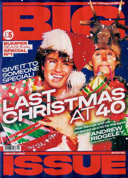 Big Issue Issue 1643 - Last Christmas at 40 George Michael Wham ...
