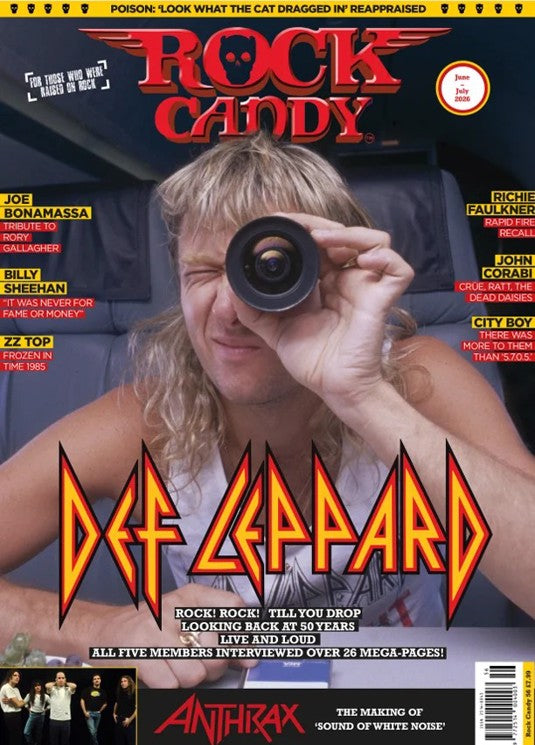 Rock Candy magazine #55 2026: Def Leppard 26 page special ...