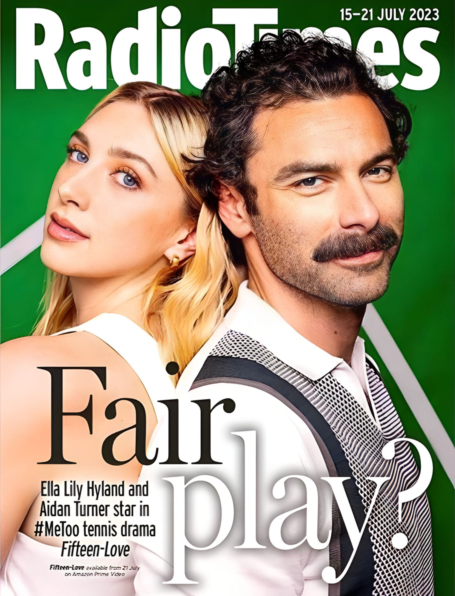 Radio Times Magazine - 15-21 July 2023 - Aidan Turner & Ella Hyland - YourCelebrityMagazines