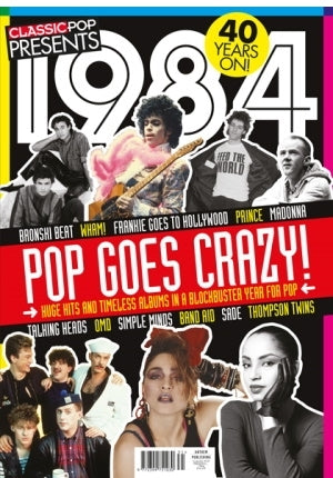 Classic Pop Presents Magazine 1984 MADONNA Prince Sade Wham! George Mi ...