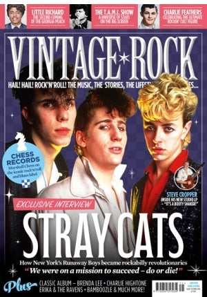 Vintage Rock #71: (Oct/Nov 2024) Stray Cats - YourCelebrityMagazines