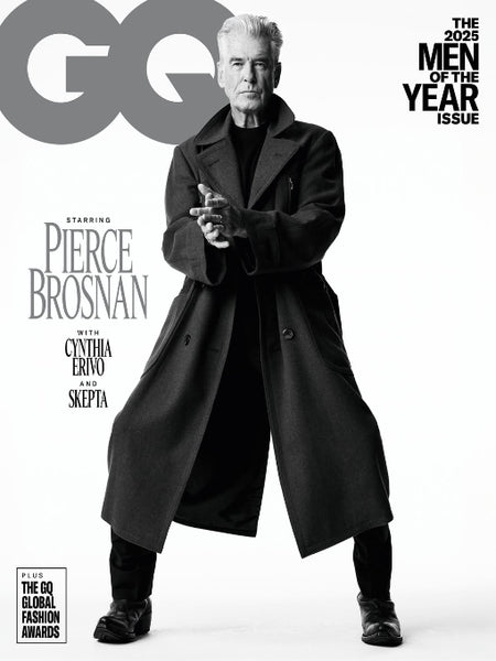 BRITISH GQ Magazine December 2025 Pierce Brosnan - YourCelebrityMagazines