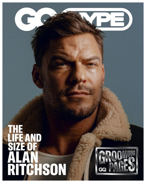 BRITISH GQ Magazine April/May 2024 Alan Ritchson - YourCelebrityMagazines