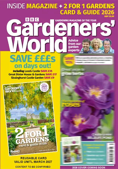 BBC Gardeners’ World Magazine May 2026 with 2-for-1 Gardens Card & Gui ...