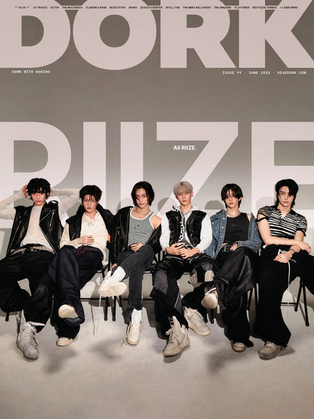 Dork Magazine June 2025 RIIZE cover - YourCelebrityMagazines