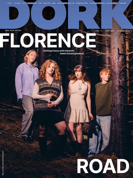 Dork Magazine June 2025 Florence Road cover - YourCelebrityMagazines