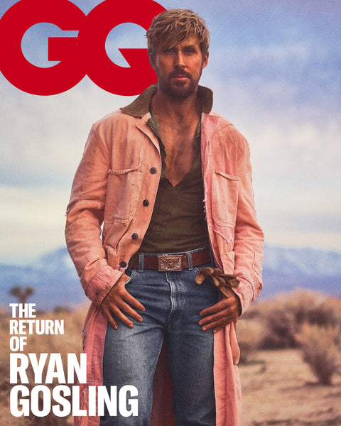 BRITISH GQ Summer 2023 Ryan Gosling Cover - Barbie Movie - YourCelebrityMagazines