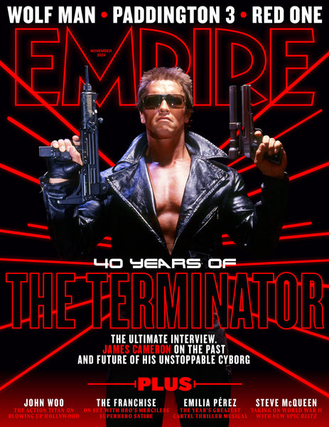 Empire Magazine Nov 2024: The Terminator turns 40 James Cameron ...