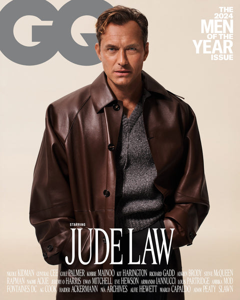 BRITISH GQ Magazine December 2024 Jude Law - YourCelebrityMagazines