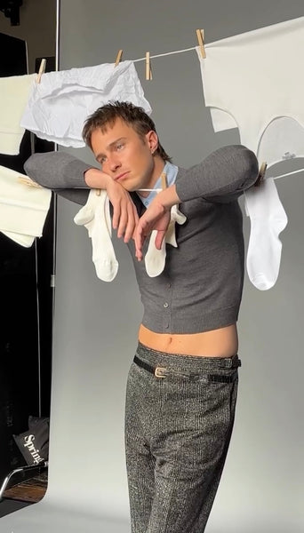 BRITISH Vogue Magazine January 2025 Drew Starkey (Pre-Order ...