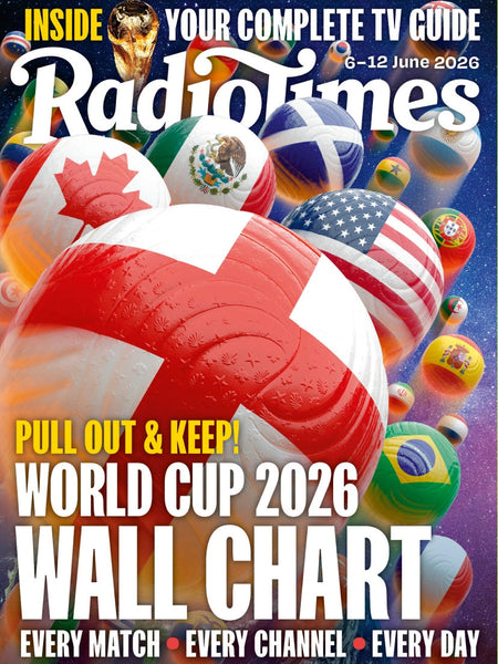 Radio Times 6-12 June 2026 - World Cup 2026 Wall Chart ...