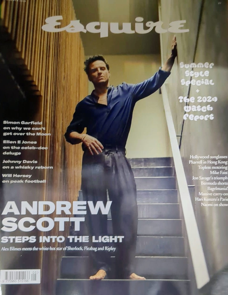 British Esquire magazine Summer 2024 Andrew Scott - YourCelebrityMagazines