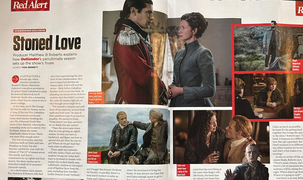 SFX Magazine December 2024 #385 OUTLANDER Sam Heughan Caitriona Balfe - YourCelebrityMagazines