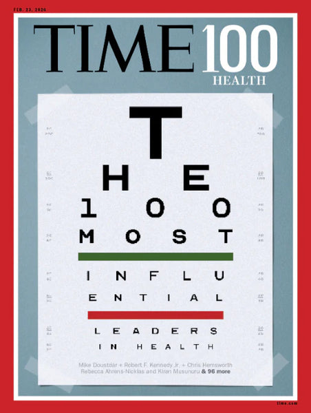 TIME Magazine 100 Health 2026 - 02.23.26 Edition - YourCelebrityMagazines