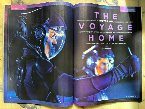 SFX magazine April 2025 #390 BLACK MIRROR The Last Of Us Pedro Pascal ...