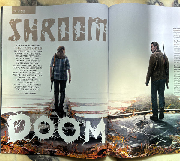 SFX magazine April 2025 #390 BLACK MIRROR The Last Of Us Pedro Pascal ...