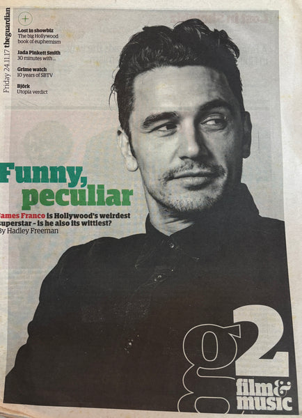 GUARDIAN (G2) Supplement 24/11/2017 James Franco - YourCelebrityMagazines