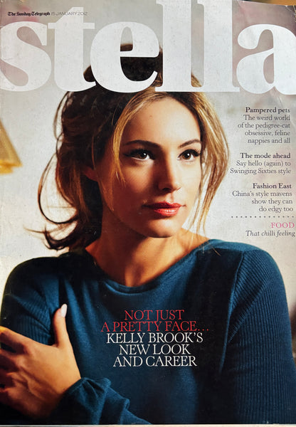 UK STELLA MAGAZINE - January 15 2012 - Kelly Brook - YourCelebrityMagazines