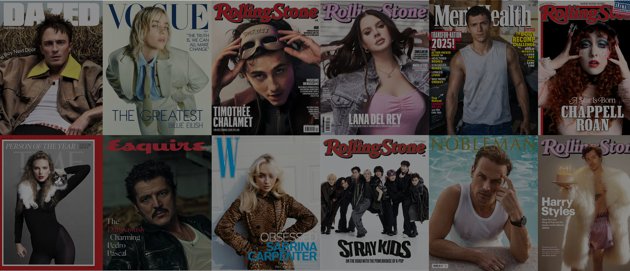 Celebrity magazines & articles for every superfan