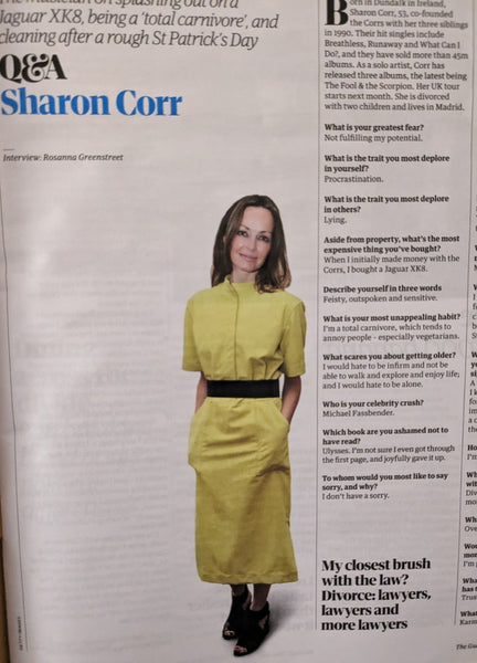 GUARDIAN SATURDAY Mag 24/06/2023 SHARON CORR The Corrs Rick Astley ...