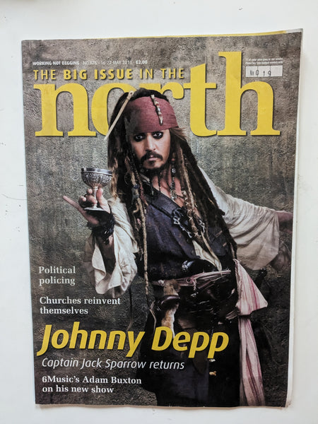 Big Issue Magazine May 2011 Johnny Depp - YourCelebrityMagazines