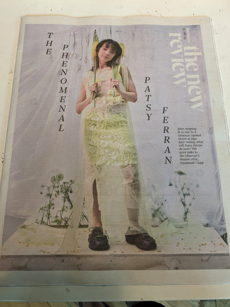 OBSERVER NEW REVIEW 13/08/2023 PATSY FERRAN Liam Gallagher ...