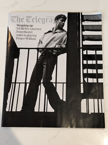 Telegraph Magazine 2nd December 2023 Ed McVey Prince William The Crown ...