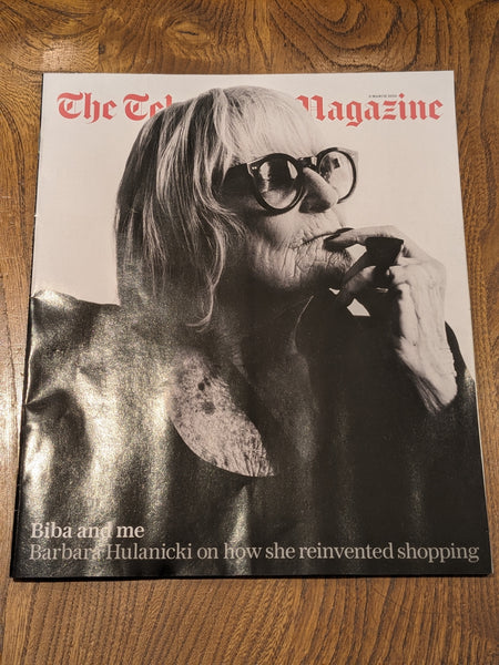 UK Telegraph Magazine March 2024 Barbara Hulanicki Biba Nicholas Galit ...
