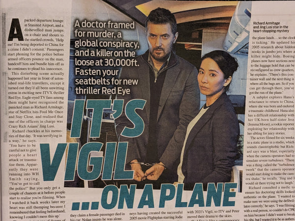 WEEKEND Mag 20-04-2024 RICHARD ARMITAGE Red Eye - YourCelebrityMagazines