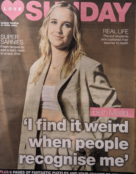 Love Sunday Magazine 21/04/2024 Beth Mead Lionesses ...