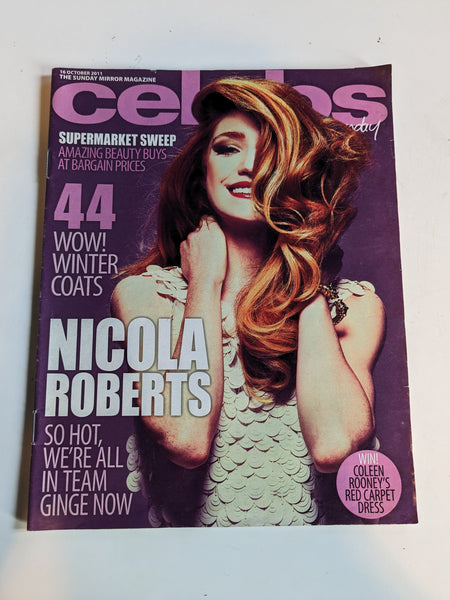 Celebs magazine - Nicola Roberts Girls Aloud cover (16 October 2011 ...