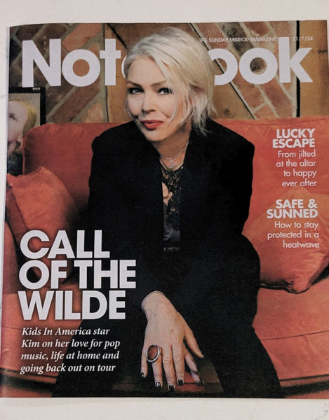 NOTEBOOK Magazine 21-07-2024 - Kim Wilde - YourCelebrityMagazines