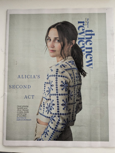 OBSERVER NEW REVIEW 11/08/2024 ALICIA VIKANDER Jack Lowden Beabadoobee ...