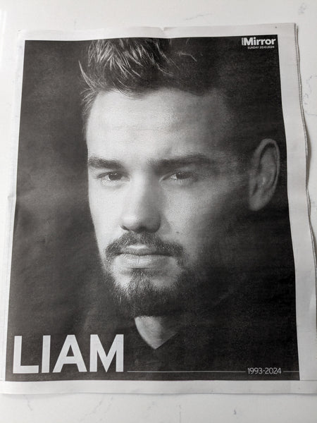 LIAM PAYNE One Direction Death - Sunday Mirror 20th Nov 2024 ...
