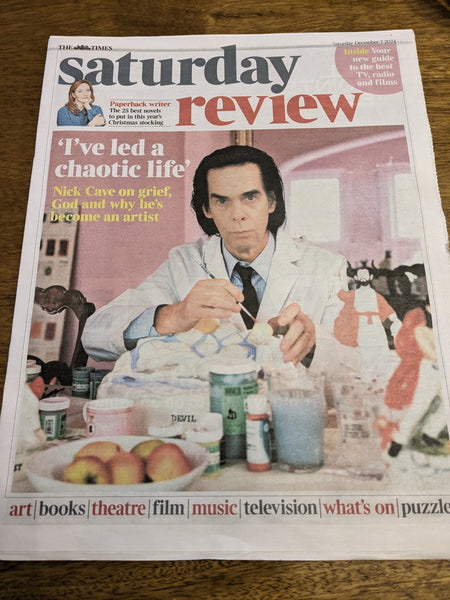 TIMES REVIEW 07-December-2024 NICK CAVE - YourCelebrityMagazines