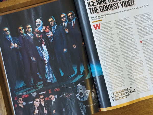 Metal Hammer Magazine (UK) Christmas 2024 (395) Terrifier Art The Clow ...