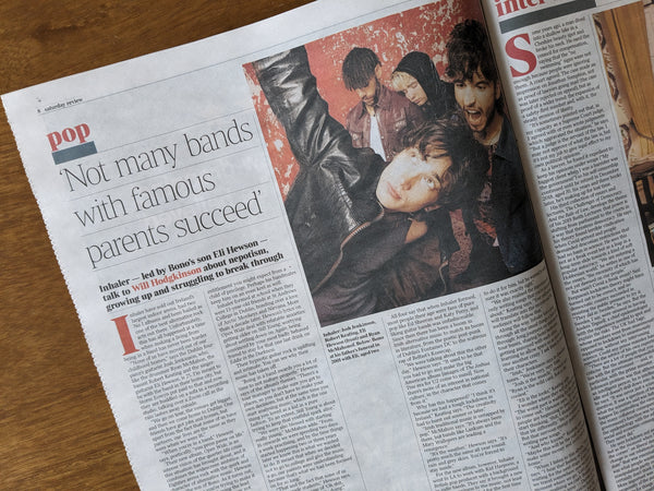 TIMES REVIEW 08-02-2025 INHALER Bono U2 - YourCelebrityMagazines