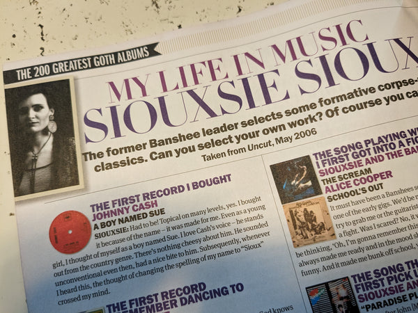 Ultimate Record Collection: 200 Greatest Goth Albums - The Cure Siouxs ...