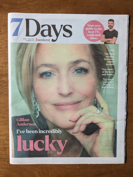 7 Days Magazine May 31 2025 Gillian Anderson - YourCelebrityMagazines