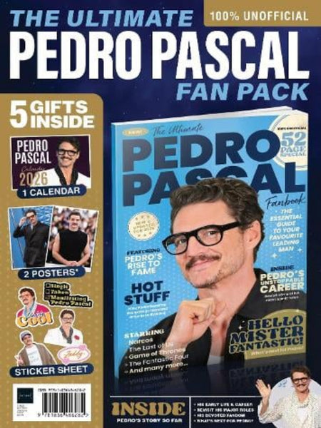 Ultimate Pedro Pascal Fan Pack: Including a Huge double sided poster ...