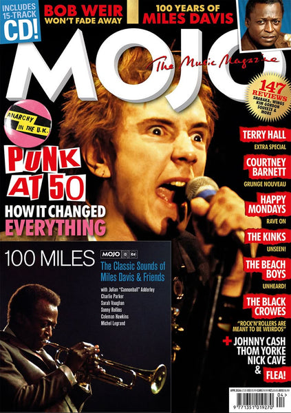 MOJO Magazine 389 – April 2026: John Lydon Sex Pistols Punk At 50 ...