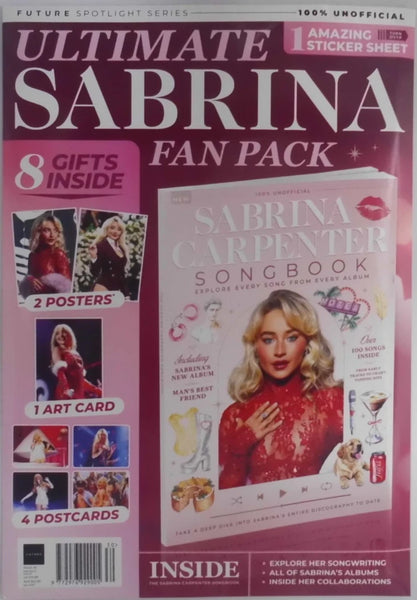 Ultimate Sabrina Carpenter Songbook Fan Pack - Includes 7 exclusive gi ...